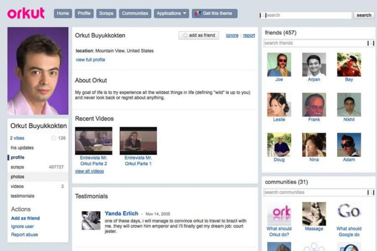 Orkut está voltando? Fundador revela planos para a rede social - Terra ...