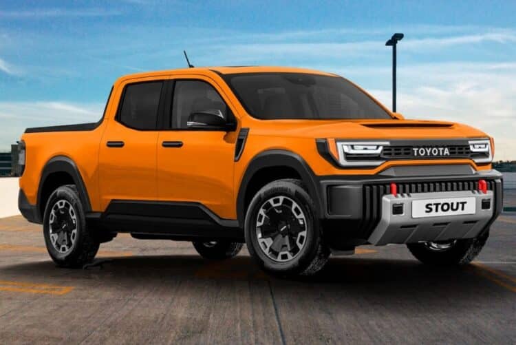 Toyota Stout chegará em 2026: plataforma Corolla e motorização híbrida ...