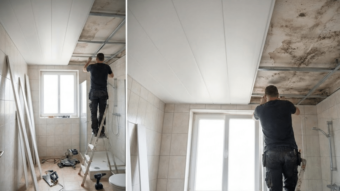 Quanto custa substituir o teto de gesso tradicional por PVC vinílico e ...