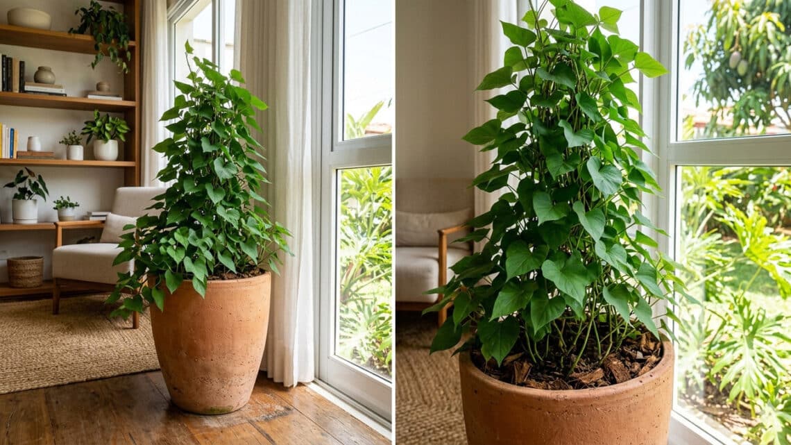 Como cultivar batata-doce em ambientes internos para colheitas ...